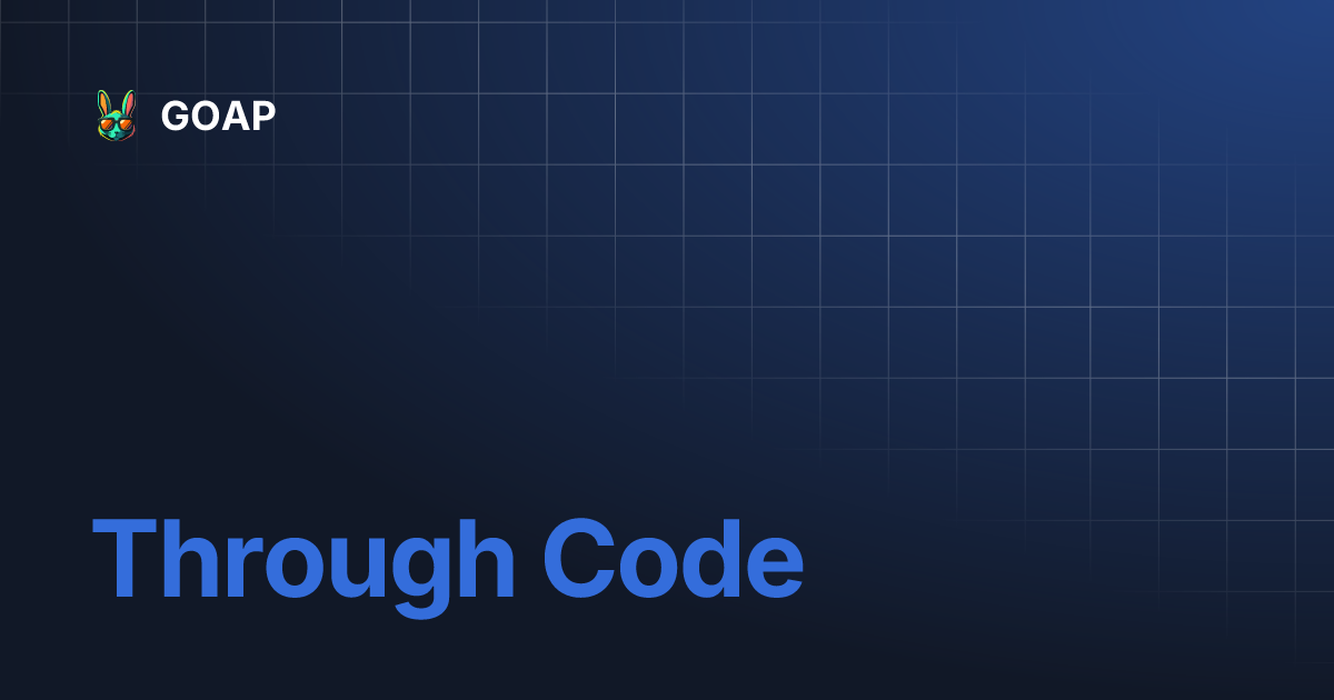 Through Code | GOAP v2 | GOAP