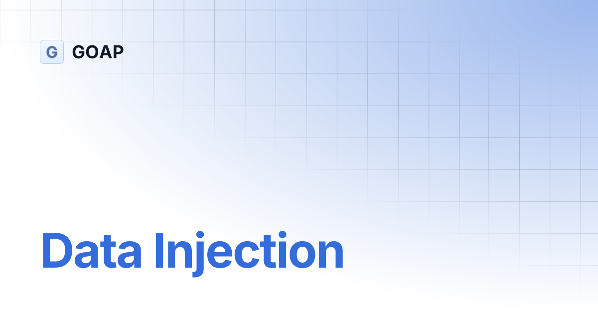 Data Injection | GOAP