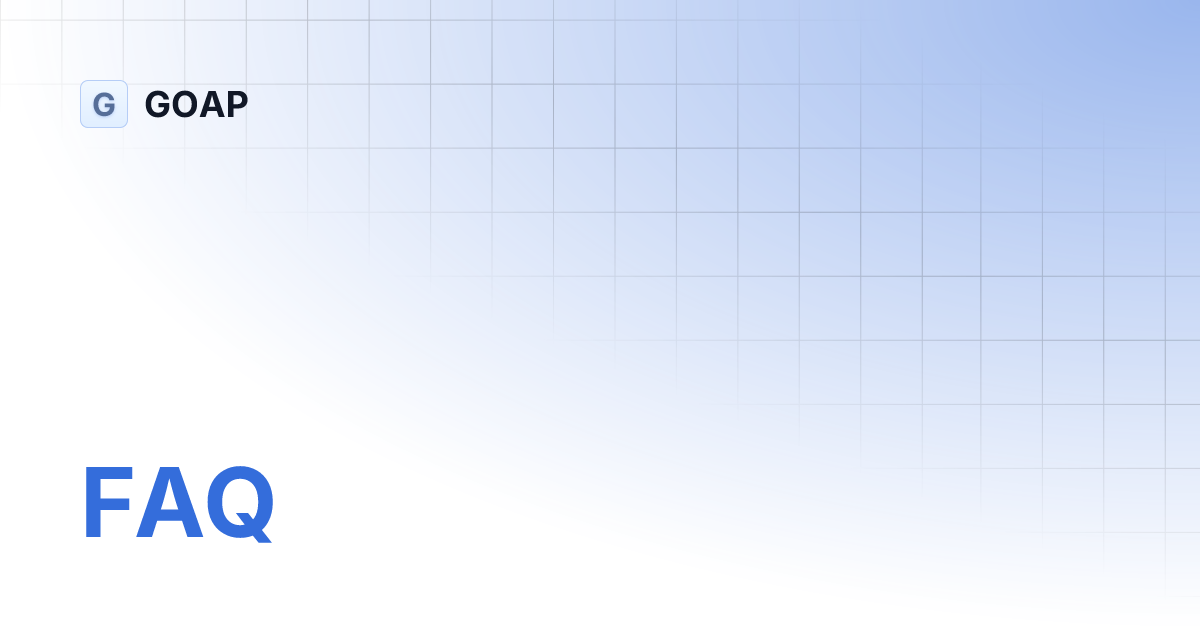 FAQ | GOAP