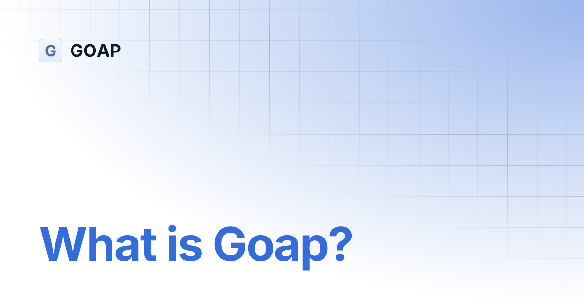 What is Goap? | GOAP